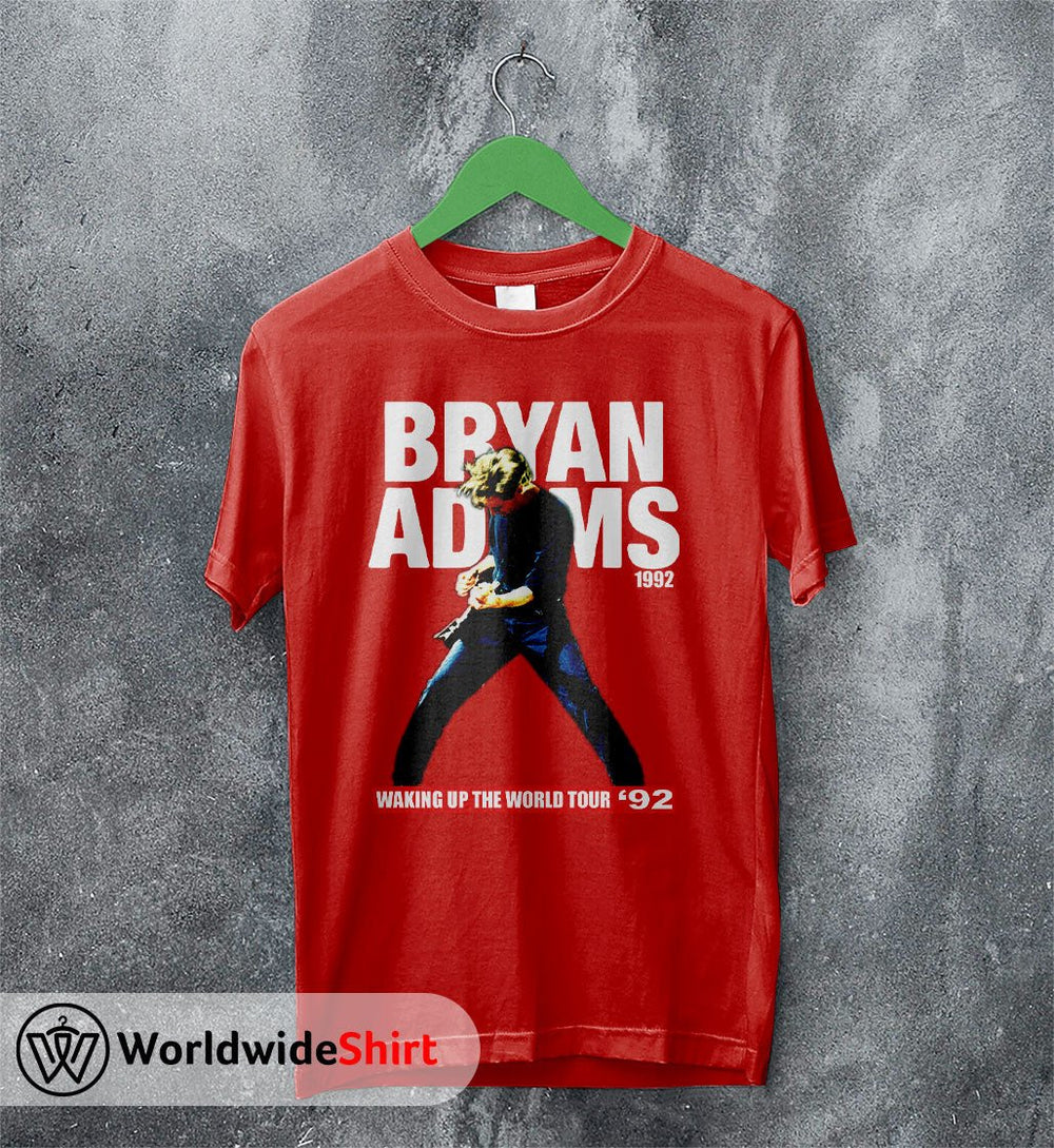 Bryan Adams Vintage 1992 Tour T-Shirt Bryan Adams Shirt Music Shirt ...